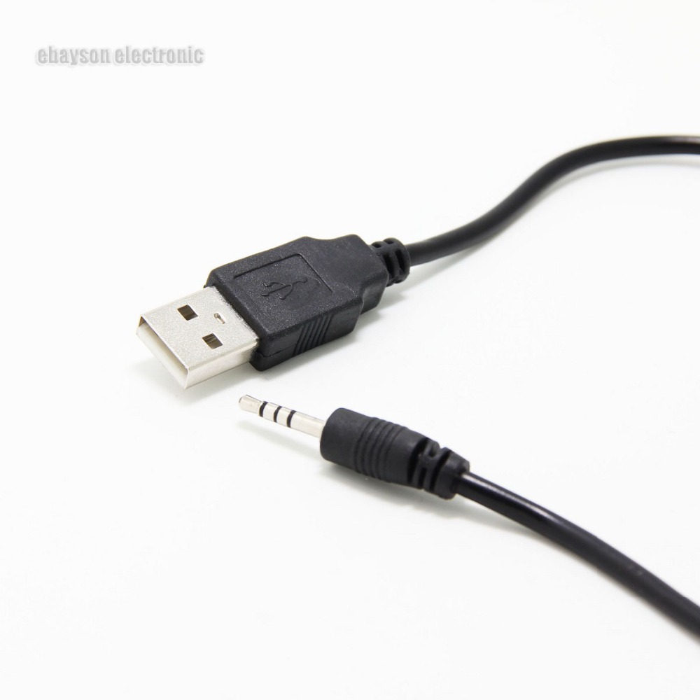 【VogueVenture】Spy Watch Inter Cable Cord - USB 2.0/2.5mm Jack Plug ...