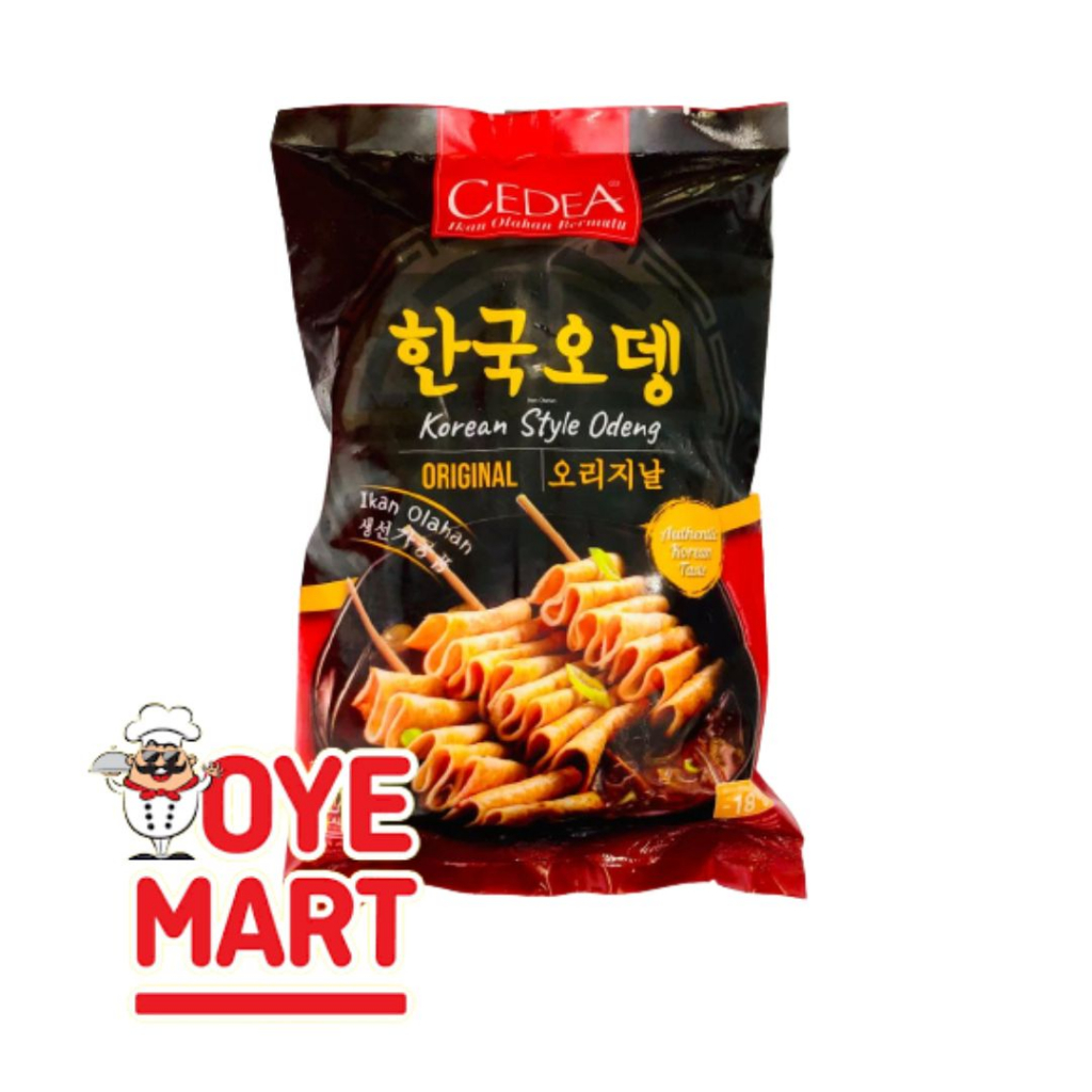 CEDEA KOREAN ODENG ORIGINAL 480GR/CEDEA KOREAN STYLE EOMUK FISH CAKE ...