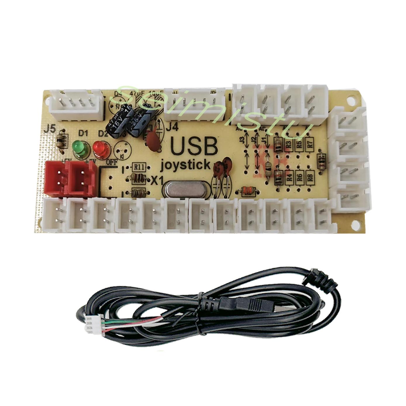 【Free Returns】 DIY Arcade usb zero Encoder PC to Joystick Arcade Rocker ...