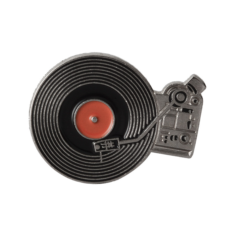 Stage property pins Record board Vinyl Record Player Tape Turntable ...