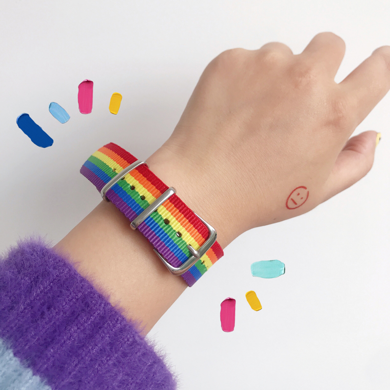 Rainbow Lesbian, Gay, Girls Bohemia Proudly Weave 's Friendship | Daraz ...