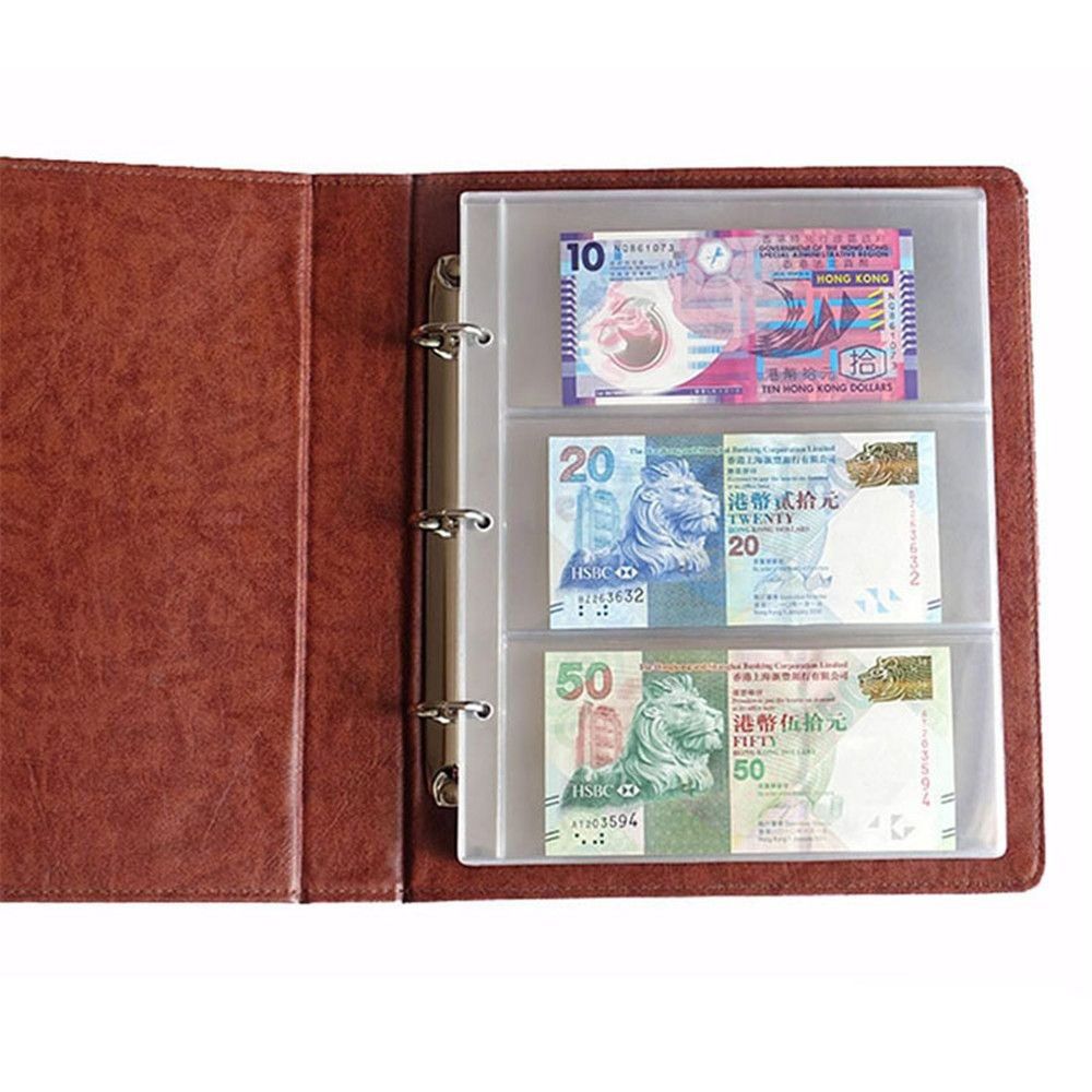 180x80mm Detachable Bills Holder Album Accessory Collectors Collection ...