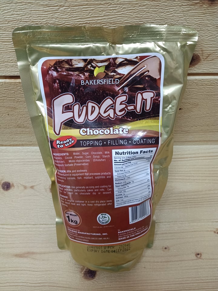 FUDGE IT CHOCOLATE (filling, topping and coating) | Lazada PH