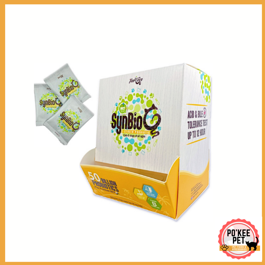 FurCoco Synbio-G Probiotic 2gx20 Cats Dogs Pet Supplement Stomach ...