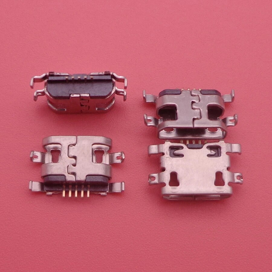 NEW 100pcs Micro USB 5pin mini Connector Mobile Charging port For ...