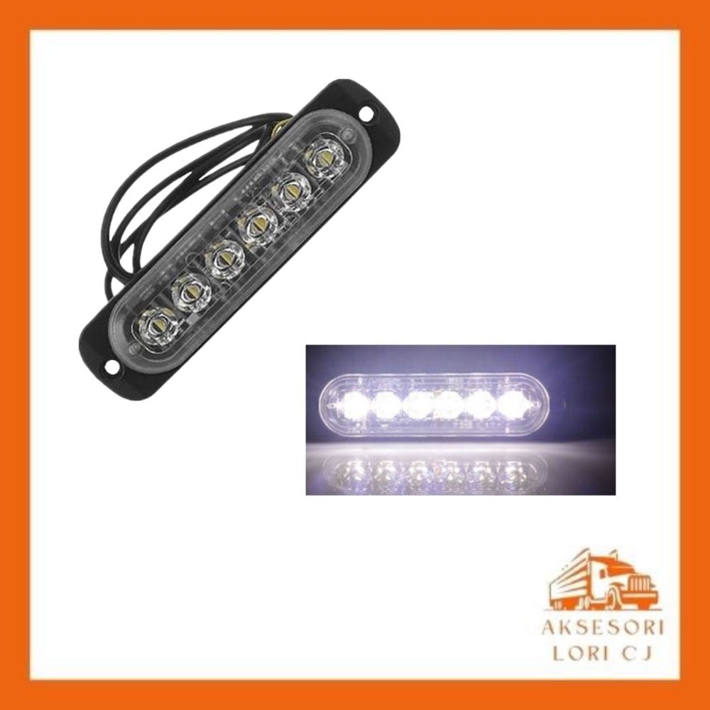AKSESORI LORI CHERAS JAYA LAMPU KELIP-KELIP 4/6/12 LED 12V 24V KERETA BUS LORI LORRY TRUCK ...