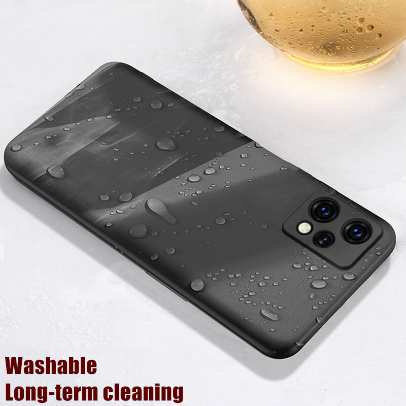 xprmy for Realme 9 Matte Finish Flexible TPU Back Cover Gel Rubber Soft ...