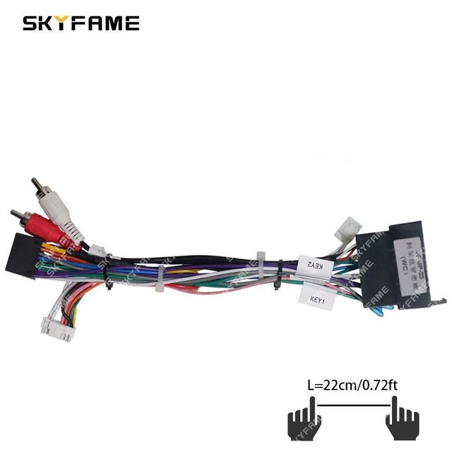 NEW 【Innovative design】Skyfame Car Wiring Harness Adapter Canbus Box ...