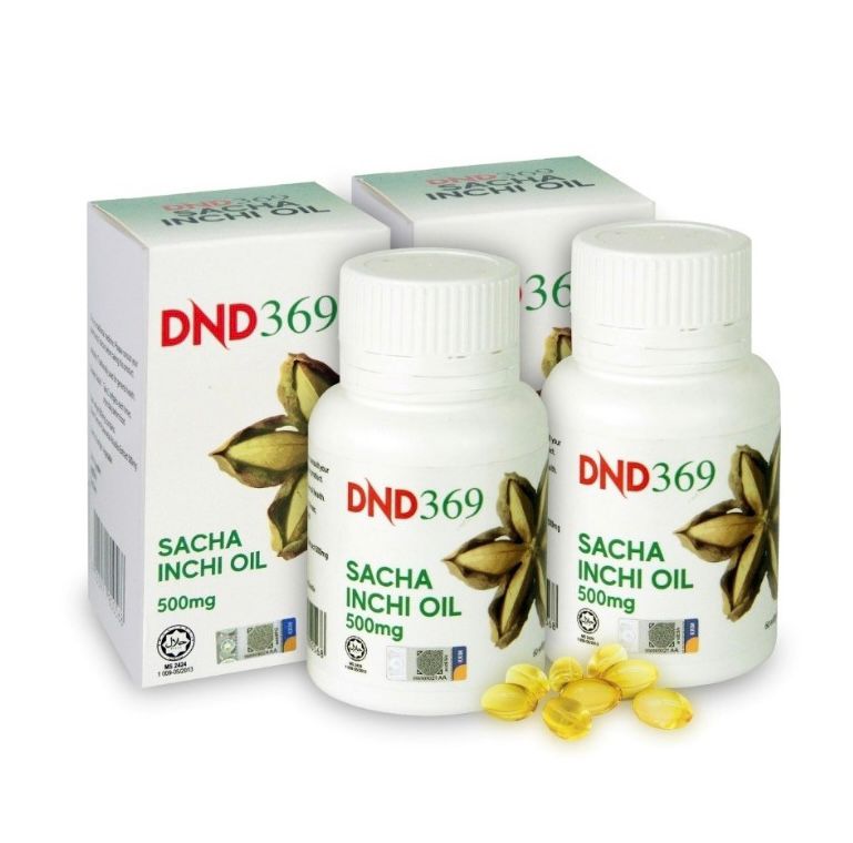 2 Botol MINYAK SACHA INCHI DND 369 by DR NOORDIN DARUS DND. 60 SoftGel ...