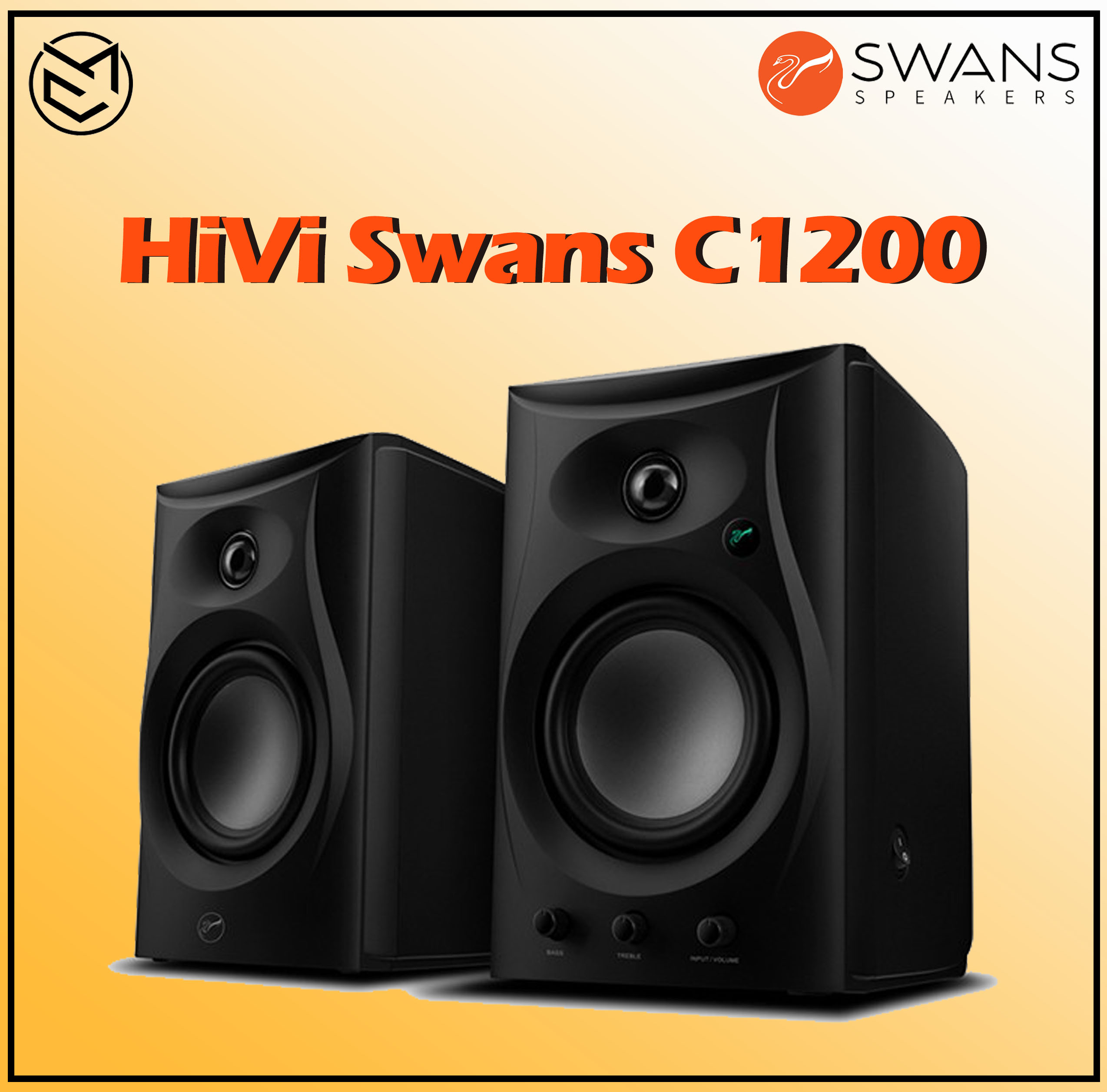 HiVi Swans C1200 Active Speaker ZZM TRADING | Lazada PH