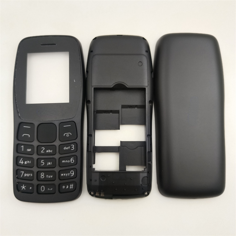 NEW Nokia 105 New Full Complete Mobile Phone Housing Cover With English ...