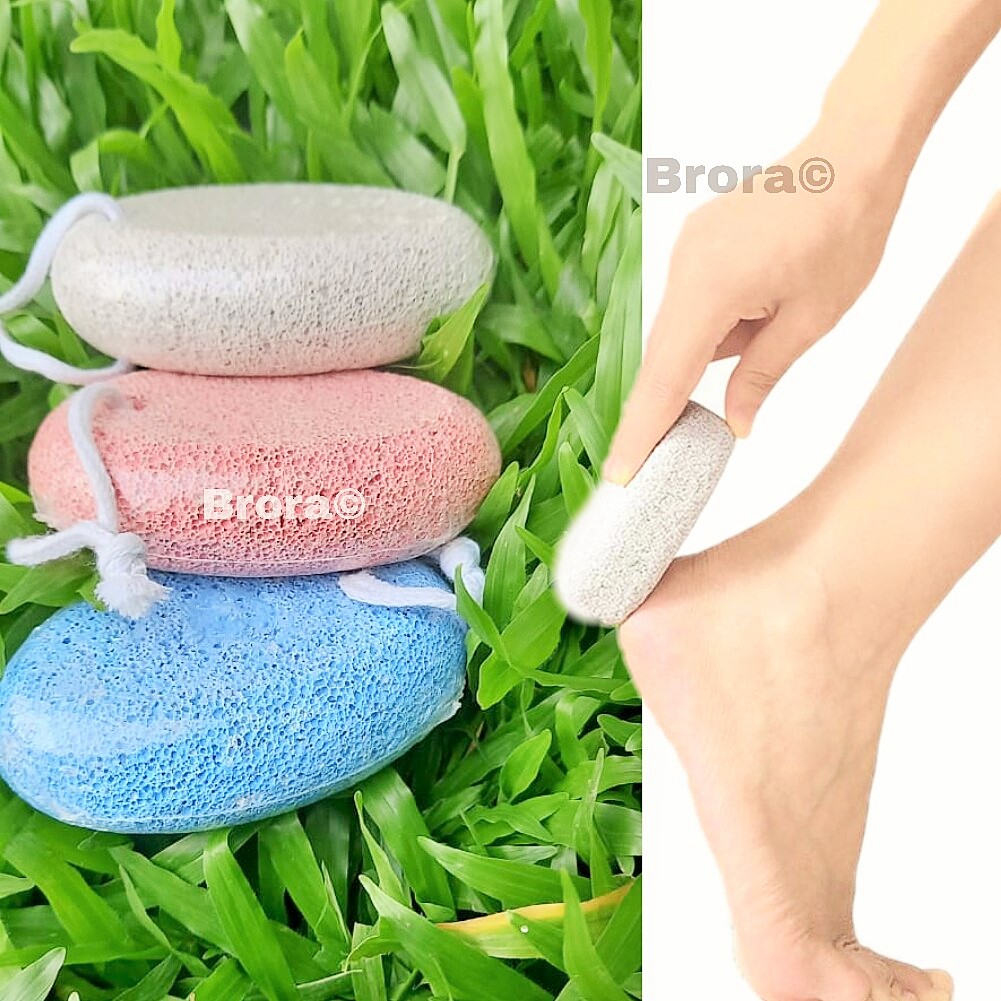 Large & Small Pumice Stone Pedicure Tools Hard Skin Callus Remover ...