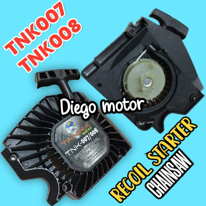 TANIKA 007 008 Recoil Starter Tarikan Engkol Mesin Chainsaw Senso Mini ...