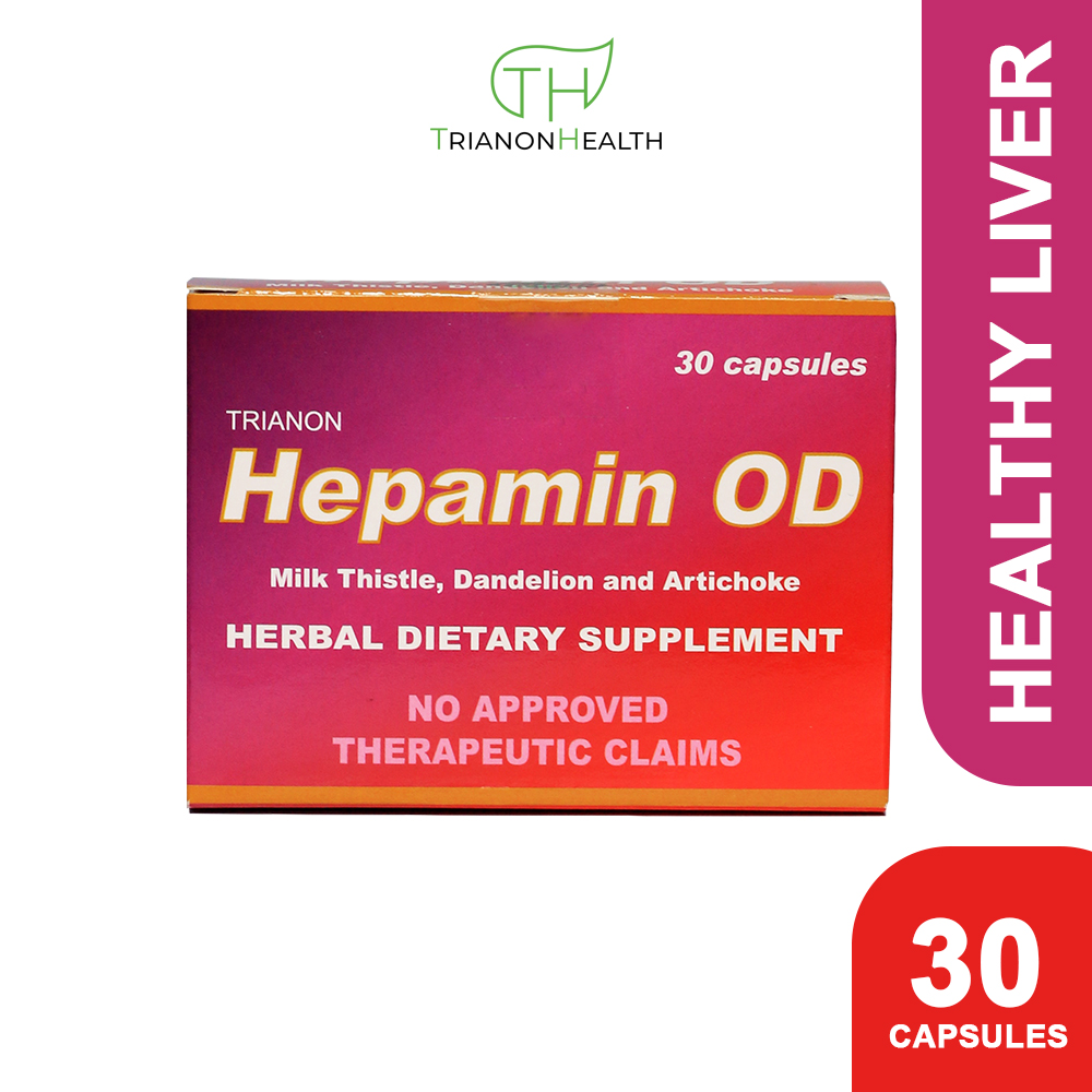 Hepamin OD Liver Care Supplement (Silymarin, Dandelion Root, Artichoke ...