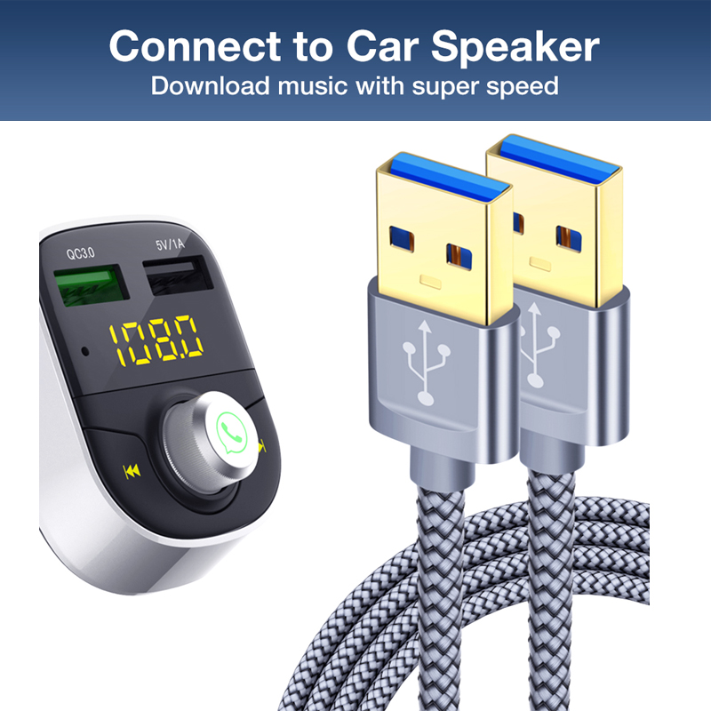 【LoLular design】Jsaux USB to USB Extension Cable Type A Male to Male ...