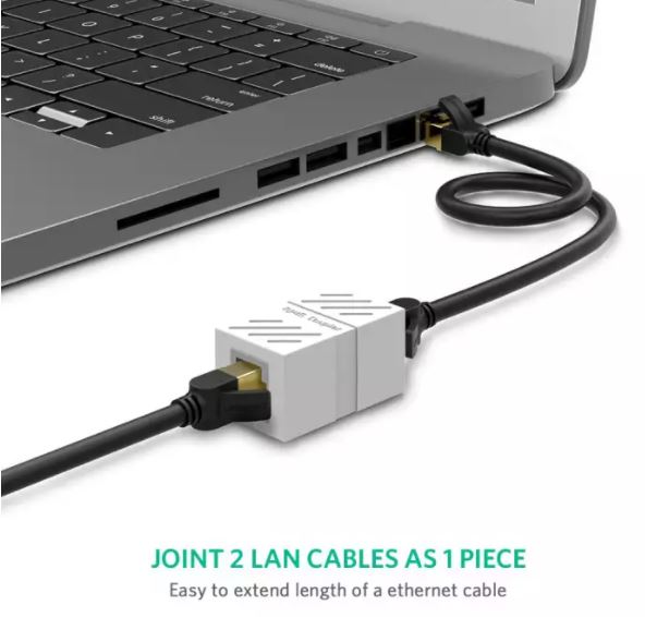 UGREEN RJ45 Cat7 Cat6 Cat5 RJ45 Female Connector Ethernet Adapter Lan ...