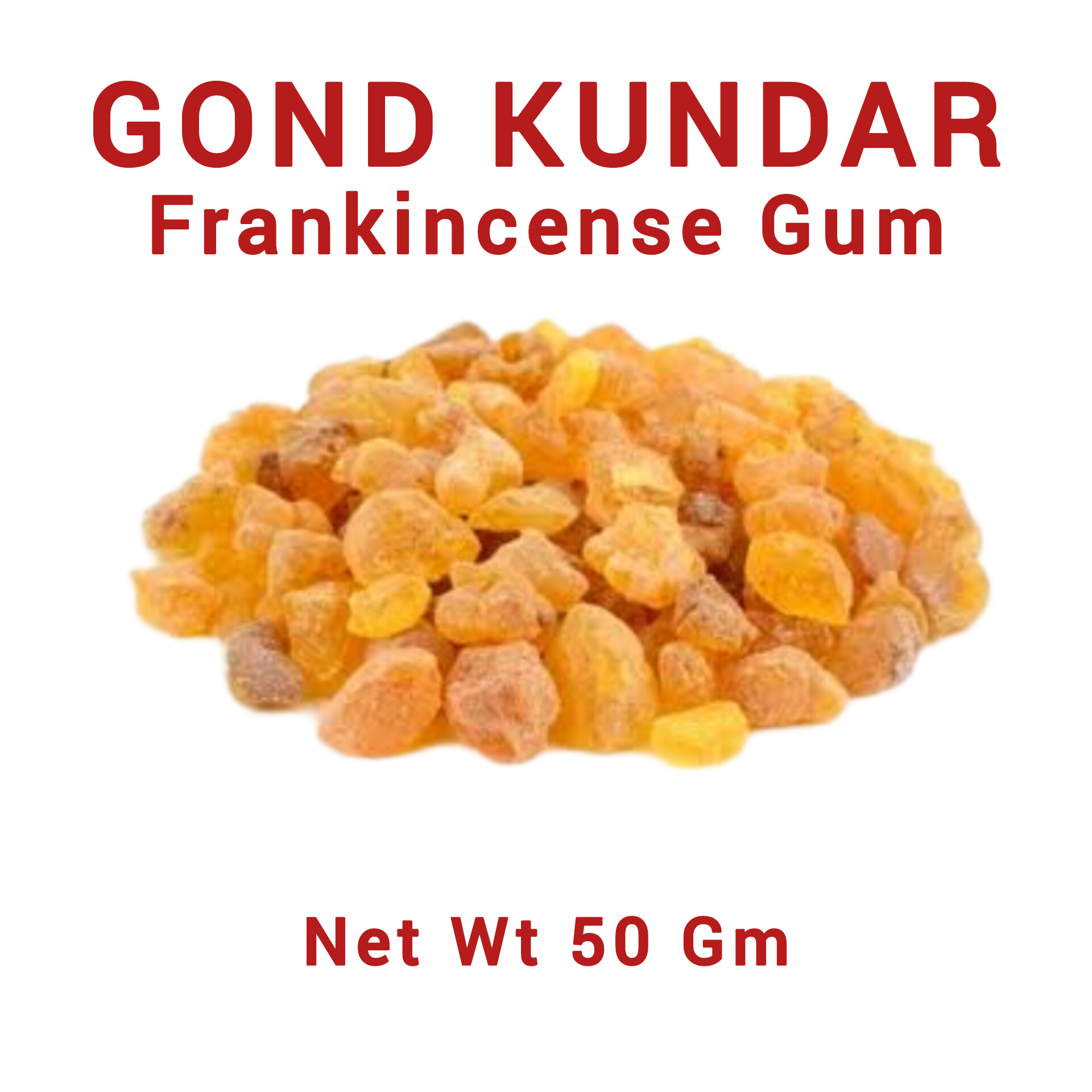 Gond Kundar | Olibanum | گوند کندر | Frankincense Gum | 50 gm. -Organic ...