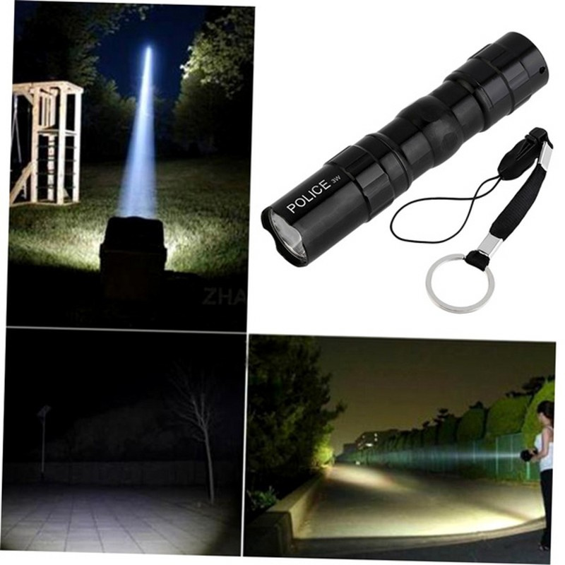 Portable Mini Led Flashlights Waterproof Aluminium Small Electric High ...