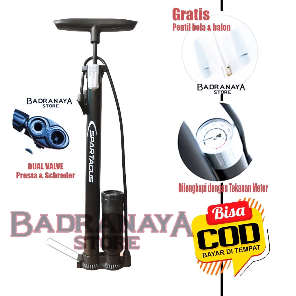 Pompa Ban Motor Sepeda Mobil Pompa Tangan Manual Hidrolik Premium High ...