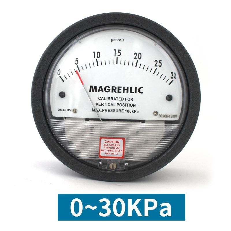 Original clean room differential pressure gauge 2000 type clean room ...