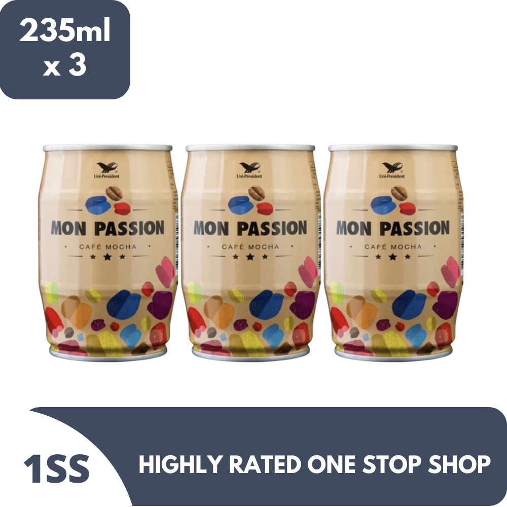 Mon Passion Cafe Mocha 235ml x 3 | Lazada PH