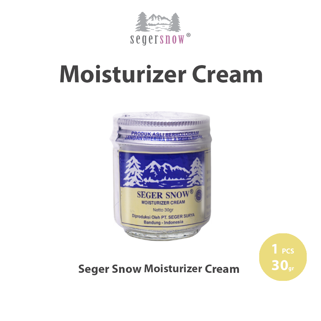 Seger Snow Moisturizing Cream Botol Kaca | Pink | Kuning pelembab ...