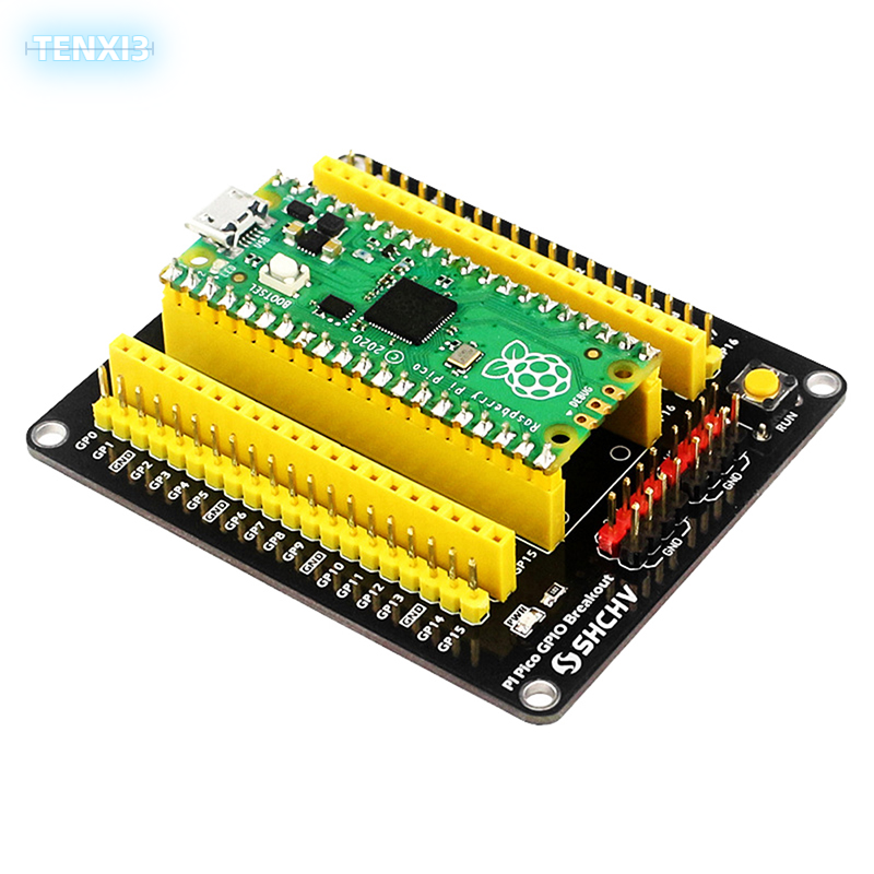TENXI3 1pcs Raspberry Pi Pico expansion BOARD GPIO Breakout EXTENSION ...