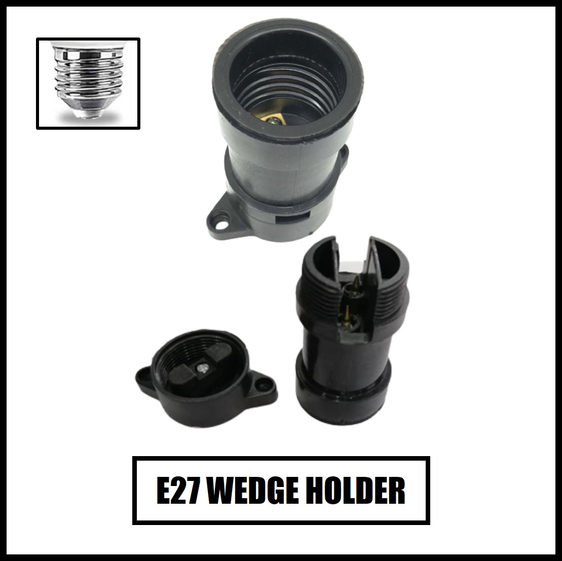 LAMP HOLDER E12/E14/E27/B22 - GU5.3/GU10/MR16 - E27 TO B22 / B22 TO E27 ...