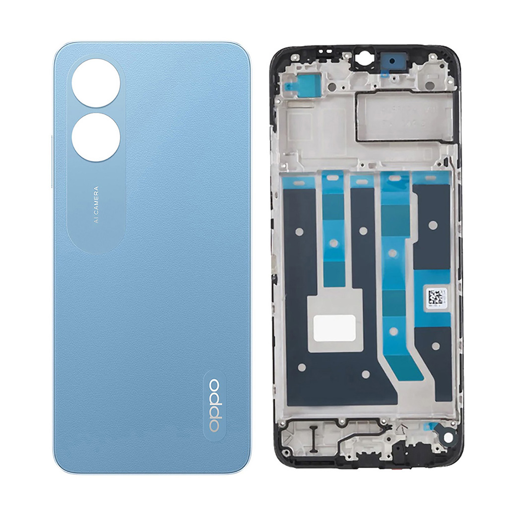 Oppo A17 Complete Replacement Back Body Casing Housing Kit For Oppo A17 ...