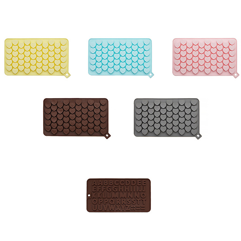 Kitchen accessories Mini Cartoon Candy Fondant Molds Gummy Silicone ...