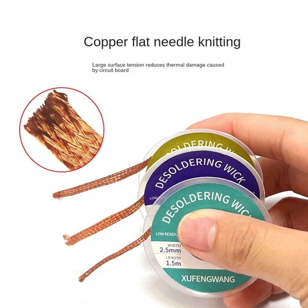 Low Residue Wick Wire Desoldering Braid Welding Cable Lead Cord Solder ...