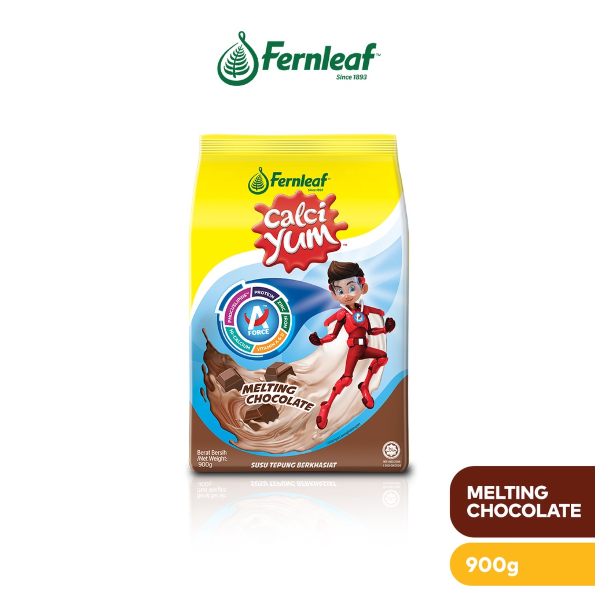 Fernleaf CalciYum Milk Powder for Children Melting Chocolate (900g ...