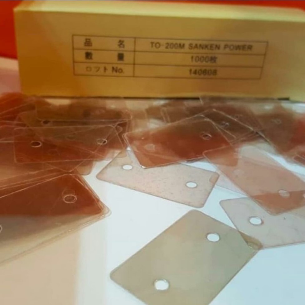 ISOLATOR SANKEN TRANSISTOR TR SANKEN MIKA TR FINAL SANKEN LAPISAN MIKA ...