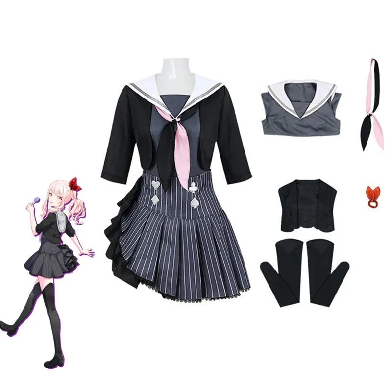 Game Project Sekai Colorful Stage Feat. Akiyama Mizuki Cosplay Costume ...