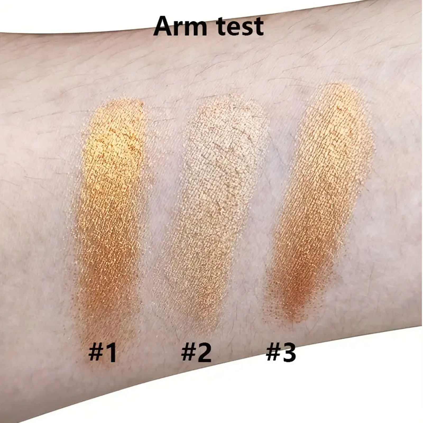 3-color powder, brightening face bronze pressed powder waterproof ...