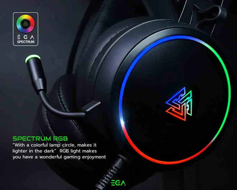 EGA TYPE H8 Gaming Headset 7.1 Virtual Surround ของแท้ ประกัน 2 ปีเต็ม ...