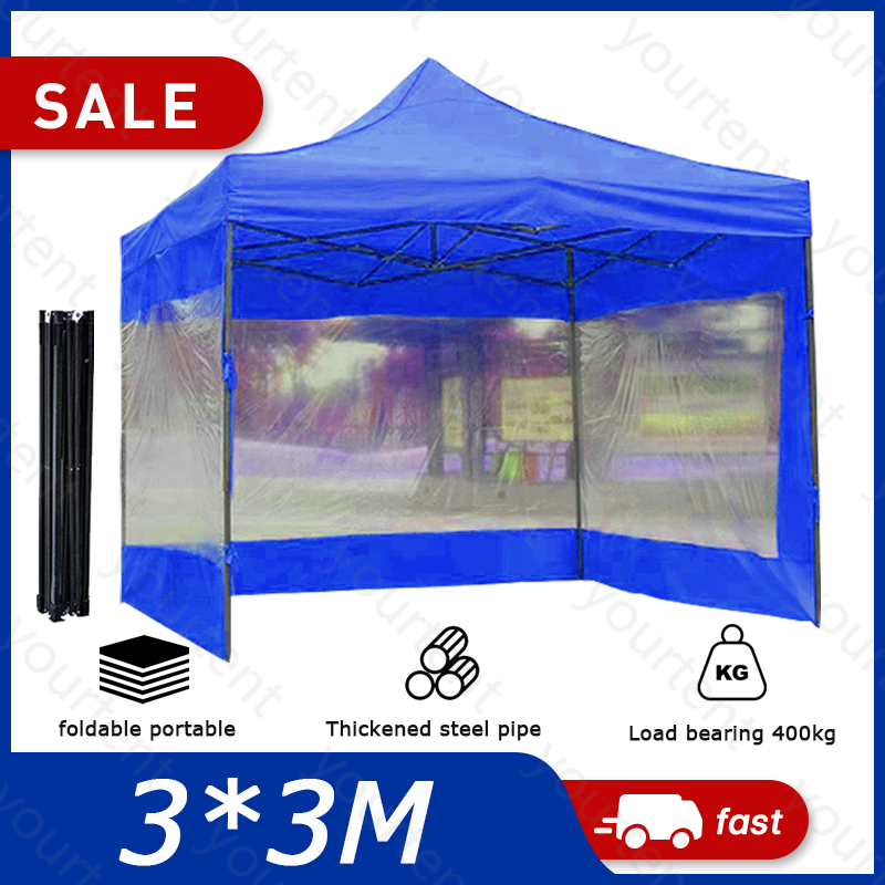 3x3m/3X4.5m Foldable Outdoor Tents Retractable waterproof Automatic ...