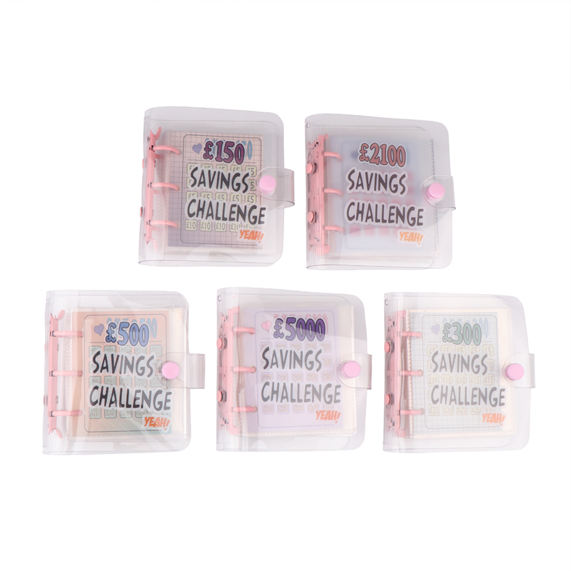 Savings Challenge Mini Binder £150/300/500/2100/5000 Money Saving ...