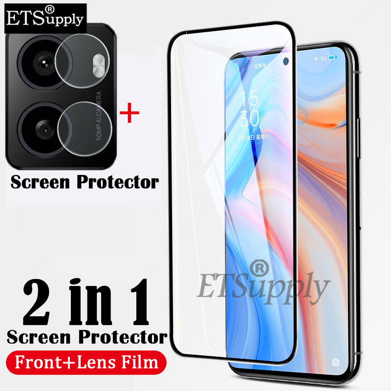 2 Pcs Nokia HMD Pulse Plus Screen Protector Tempered Glass Film + Lens ...