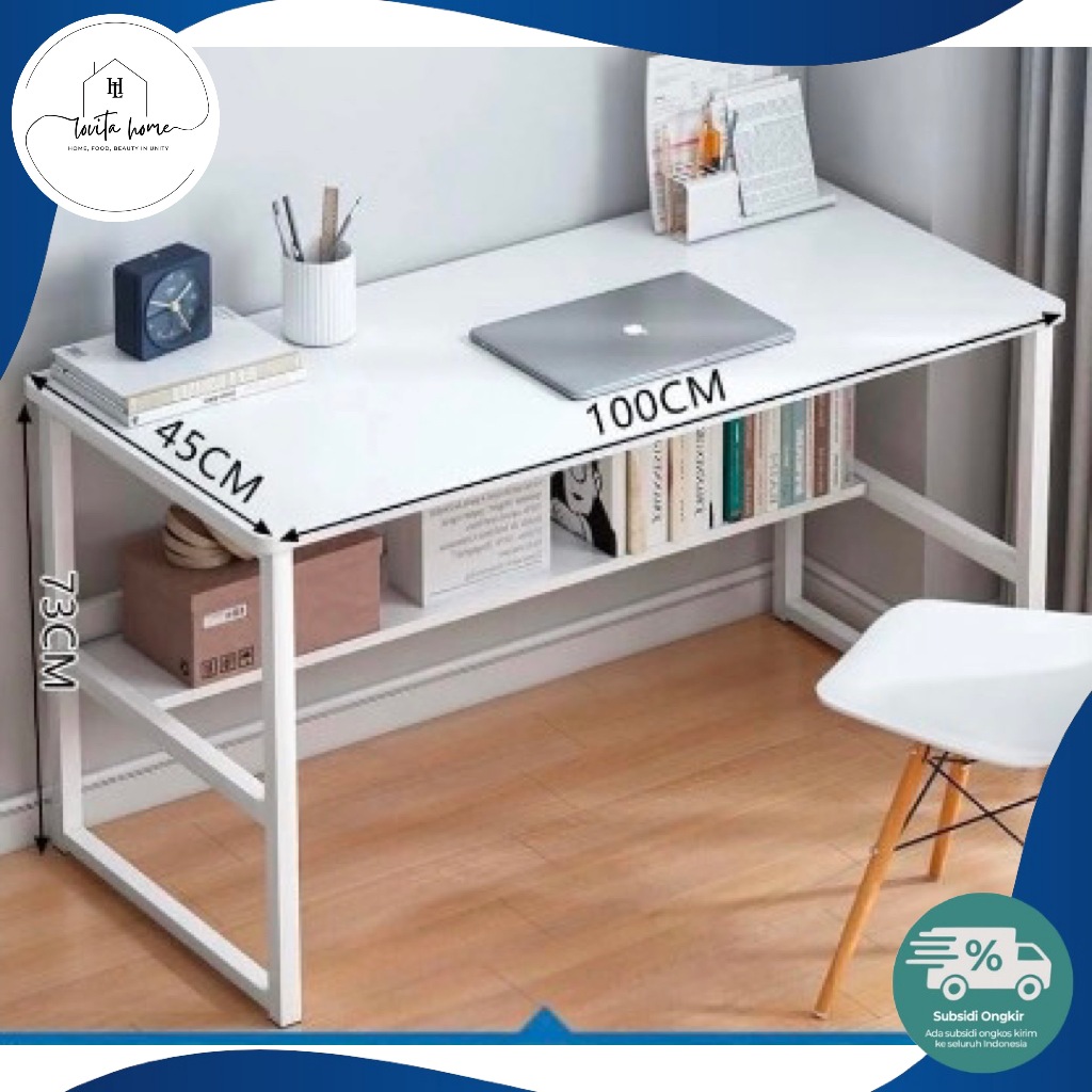 Meja Kerja / Meja Gaming / Meja belajar Minimalis / Meja Kerja / Meja ...