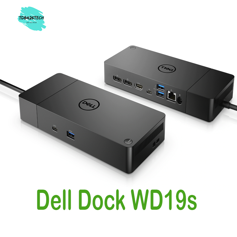 Bộ chuyển đổi Dell WD19 - Dell Dock WD19, WD19S with adapter 130w đến ...