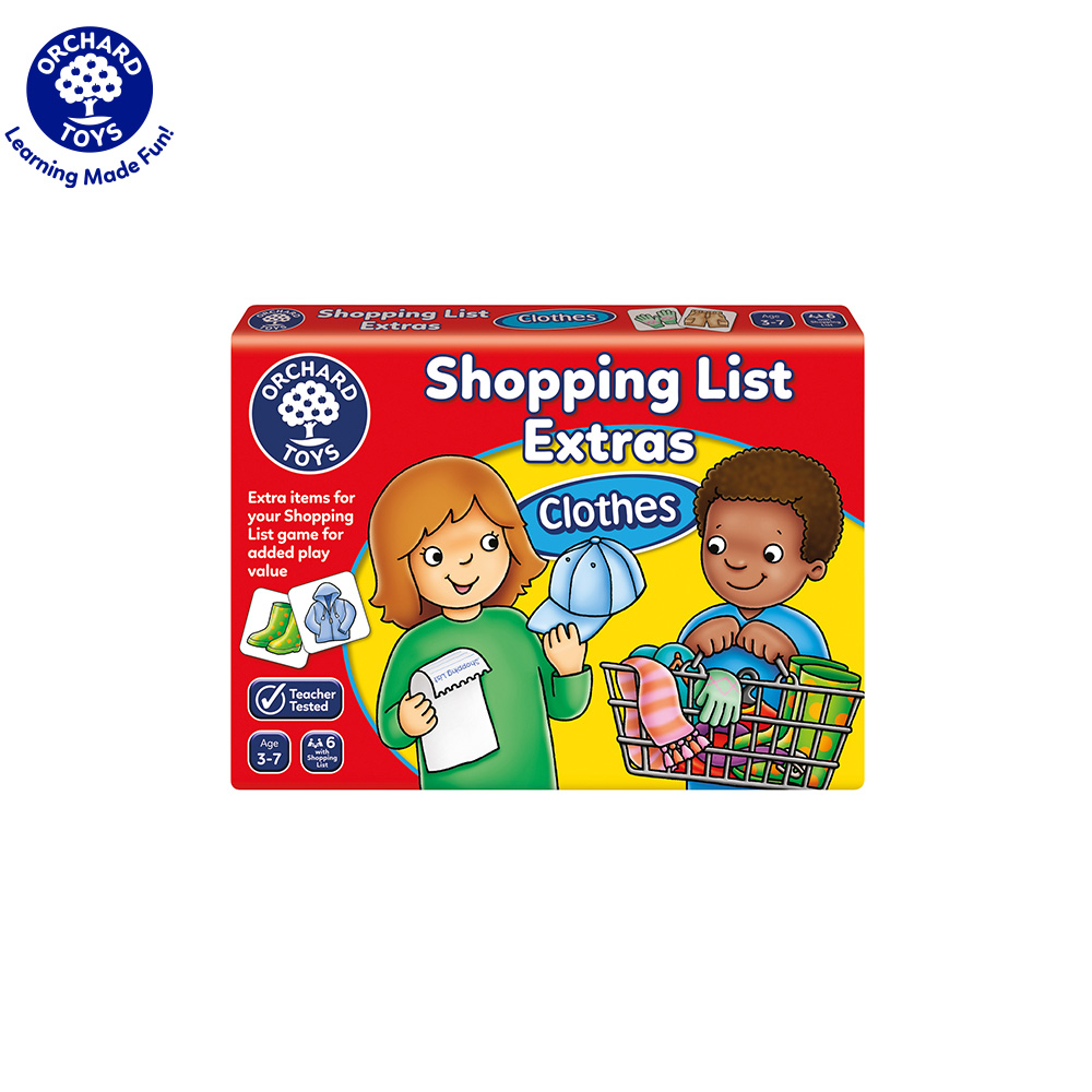 Orchard Toys Shopping List Extras - Clothes ages 3-7 | Lazada PH