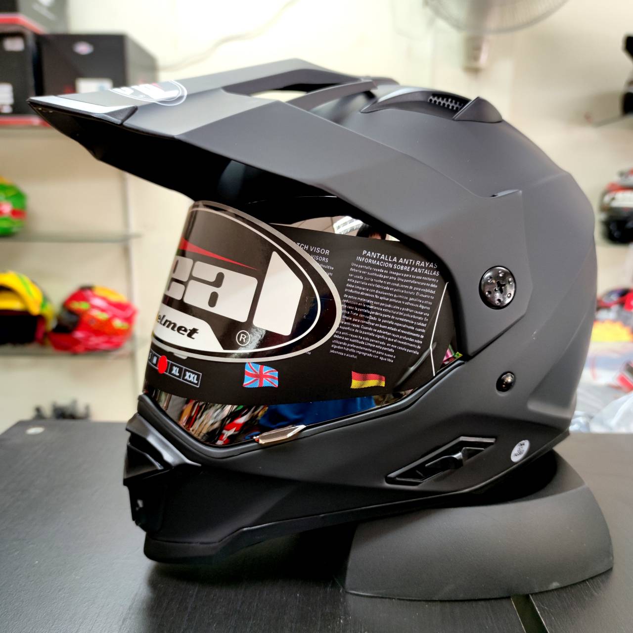 REAL helmet รุ่นใหม่+++ Upgrade ชิลด์ อิริเดียม ผลิตจาก Fibre Glass ...
