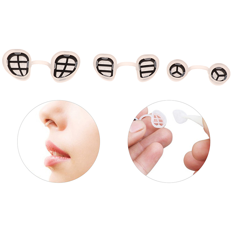 S/M/L Invisible Nasal Filters Anti Air Pollution Pollen Allergy Nose ...