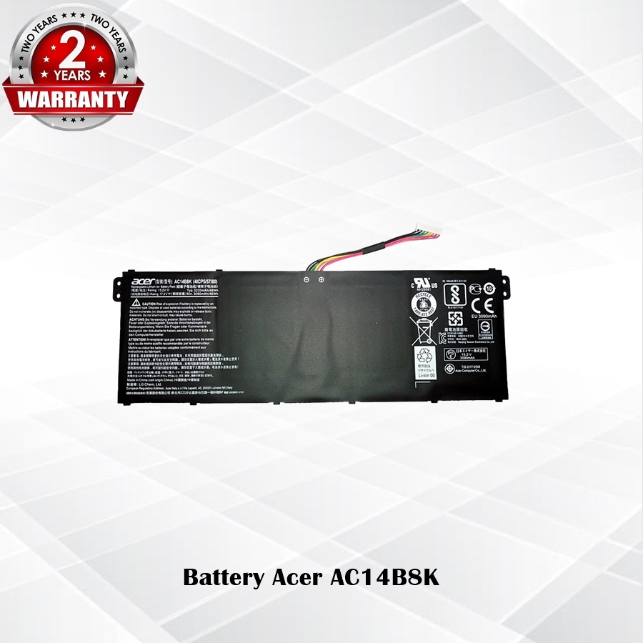 Battery Acer AC14ฺB8K /แบตเตอรรี่โน๊ตบุ๊ค รุ่น CB5-311 ES1-511 ES1-512 ...