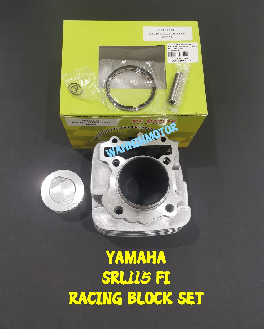 [ ARATA ] YAMAHA SRL115 FI LAGNEDA115 FI RACING BLOCK SET 58MM 60MM ...