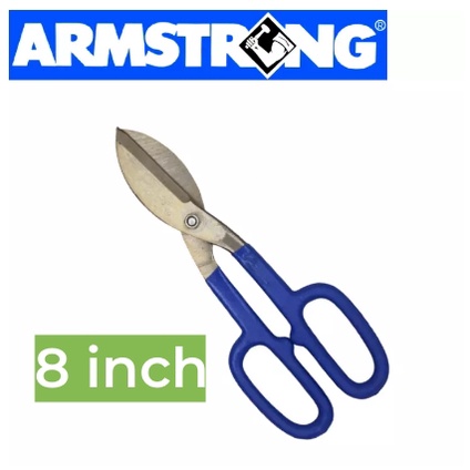 【HOT】 Armstrong Tin Snip Heavy Duty 8" ,10" ,12" Gunting Yero or ...