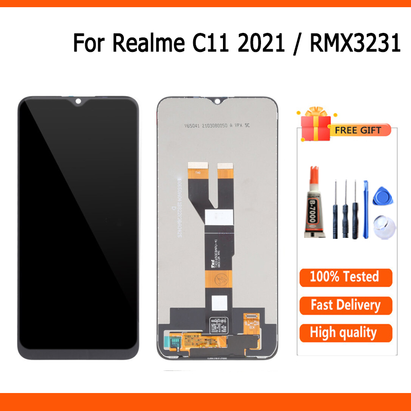 LCD For Realme C11 2021 RMX3231 LCD Display Touch Screen Digitizer ...
