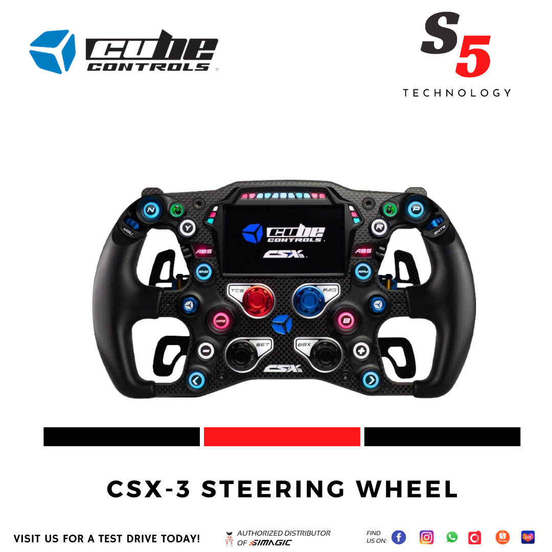 CUBE CONTROL CSX-3 Steering wheel / simracing / eracing / esports ...
