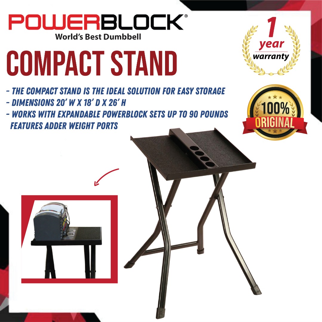 PowerBlock Compact Stand WITH 1 year warranty | Lazada Singapore